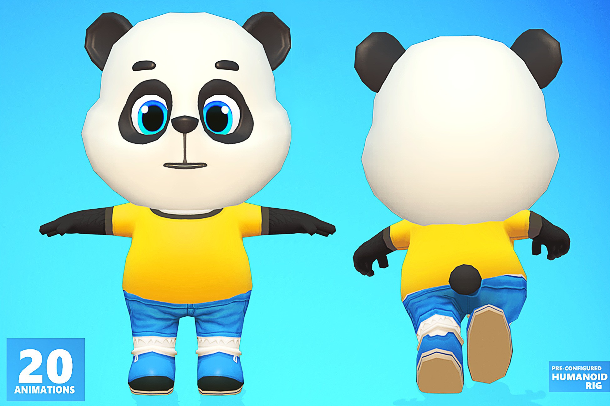 Panda Animated | Characters | Unity Asset Store