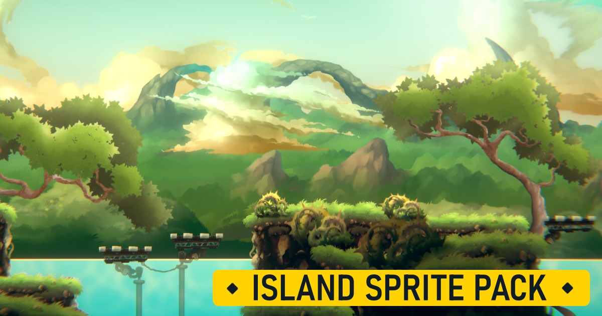 Island sprite pack. | 2D Environments | Unity Asset Store