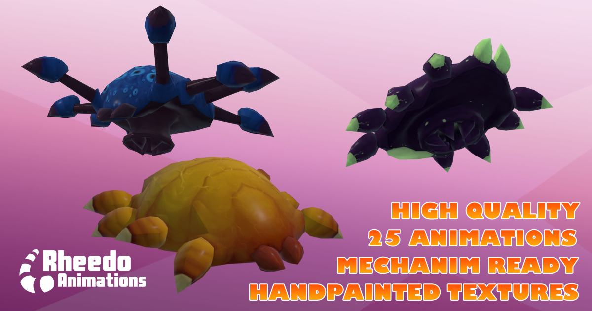 Alien Critter Cartoony | 3D 캐릭터 | Unity Asset Store