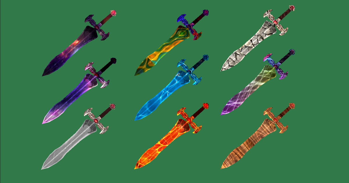 Mix Texture Sword | VFX Shaders | Unity Asset Store
