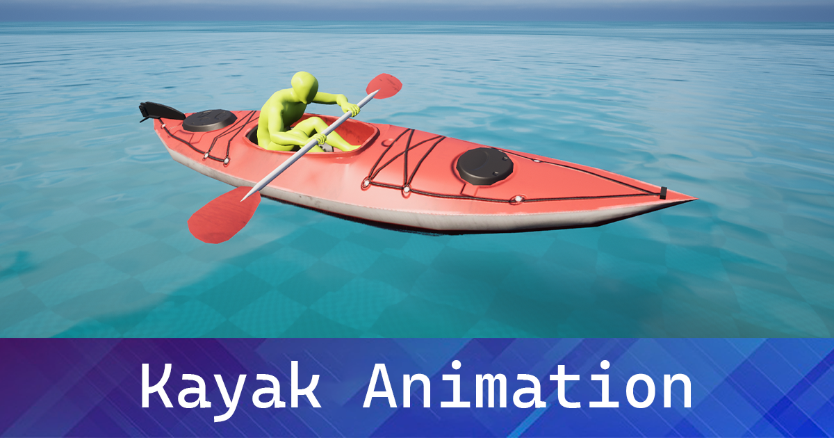 Kayak Animation | 3D Animations | Unity Asset Store