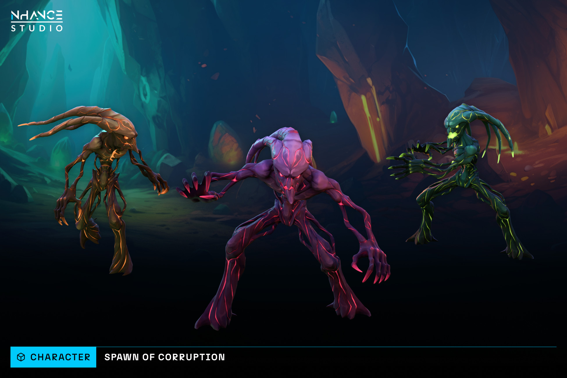 Stylized Fantasy Spawn Of Corruption | 3D Characters | Unity Asset Store