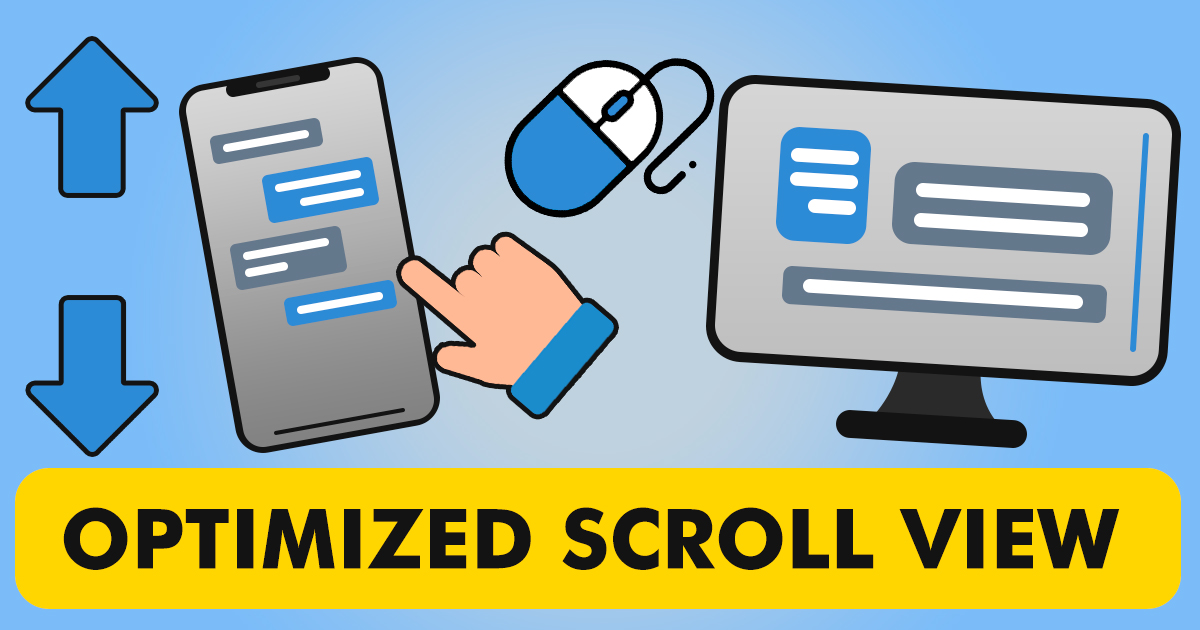 Optimized Ui Components Scroll View Gui 도구 Unity Asset Store