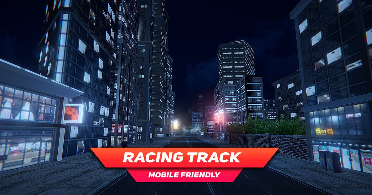 Racing Track VOL. 01 | 3D Urban | Unity Asset Store