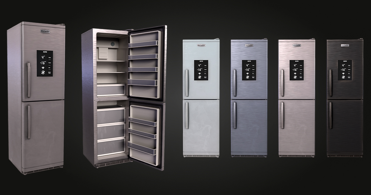 Fridge Vol. 1 | 3D Props | Unity Asset Store