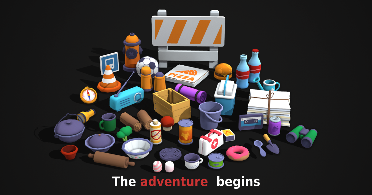 Mobile Adventure Pack | 3D Props | Unity Asset Store