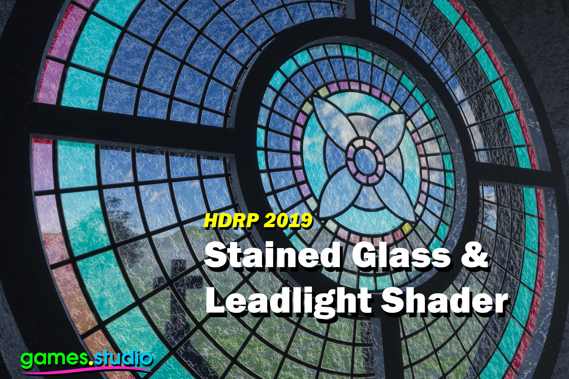 Stained Glass and Leadlight Shader with Church 2019 HDRP | VFX Shaders | Unity Asset Store