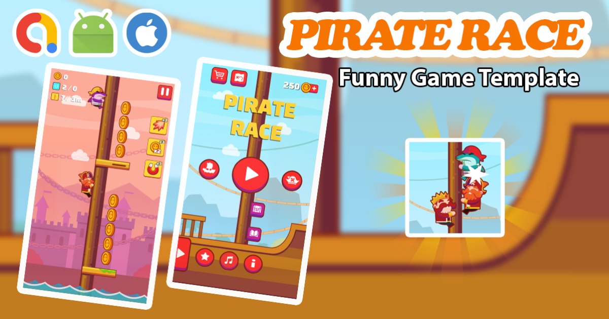 Pirate Race - Complete Game Template | 包 | Unity Asset Store