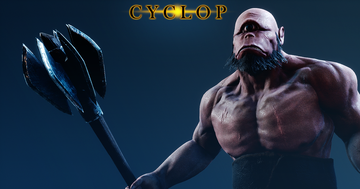 Cyclop PBR Animated | Characters | Unity Asset Store