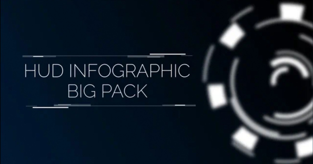 Hud Infrographic Big Pack | 2D Textures & Materials | Unity Asset Store