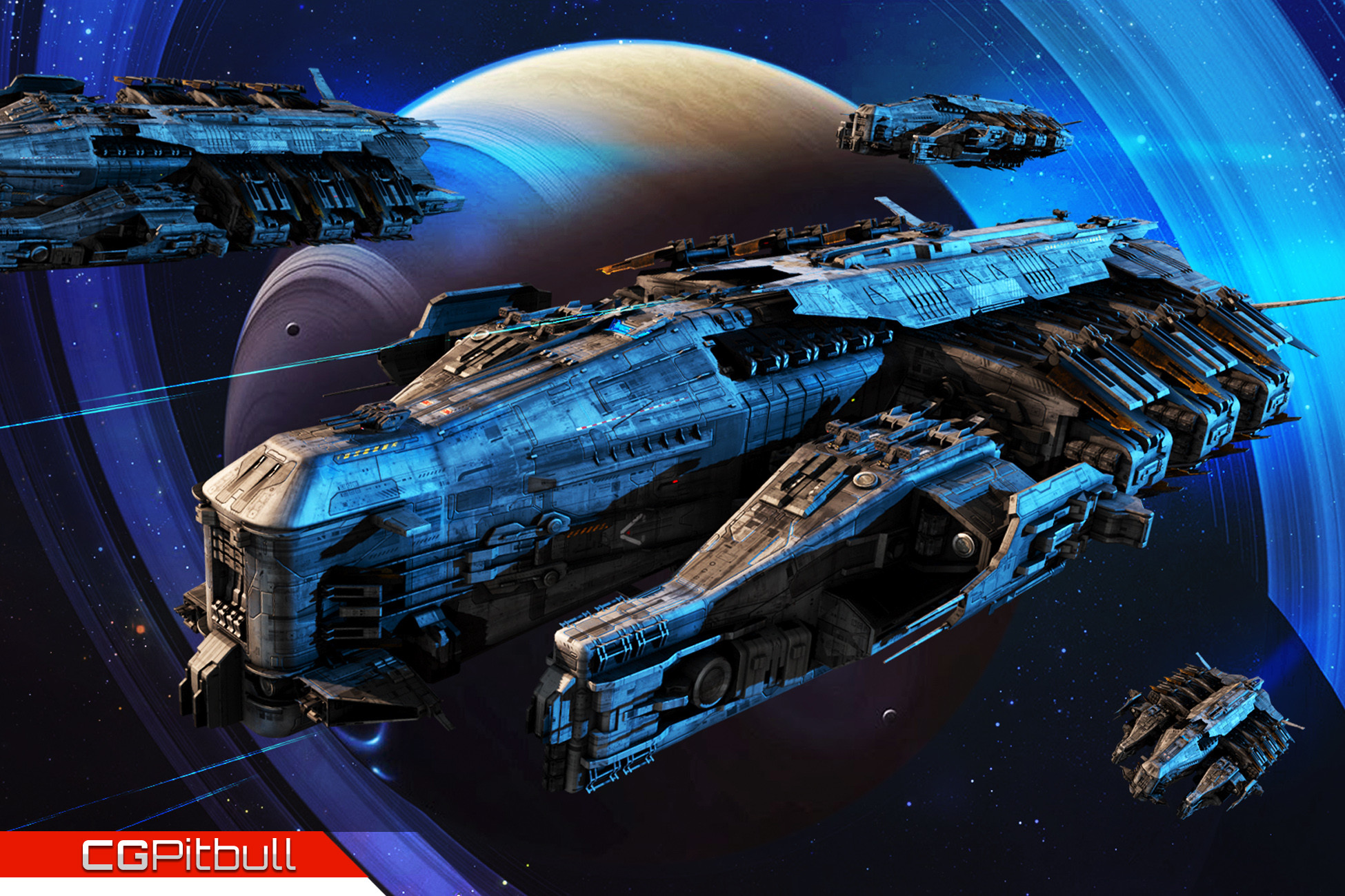 DESTROYER Spacecraft | 3D Space | Unity Asset Store