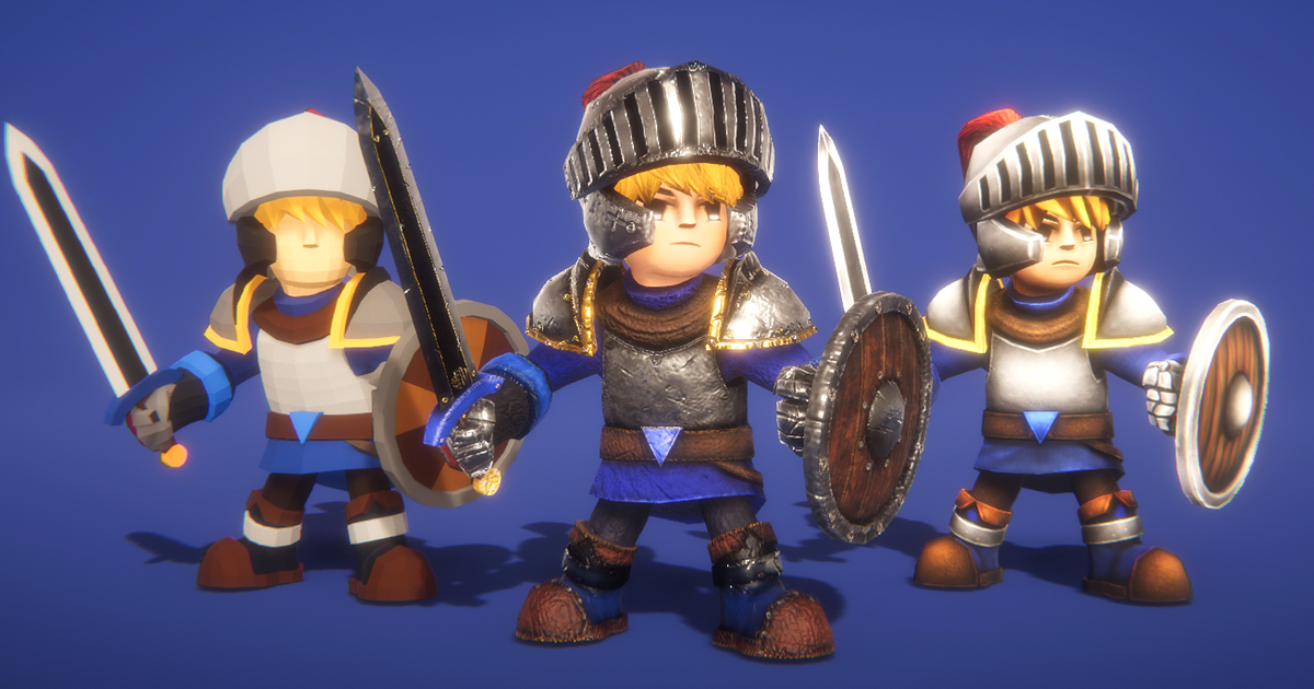 RPG Hero PBR HP Polyart | Characters | Unity Asset Store