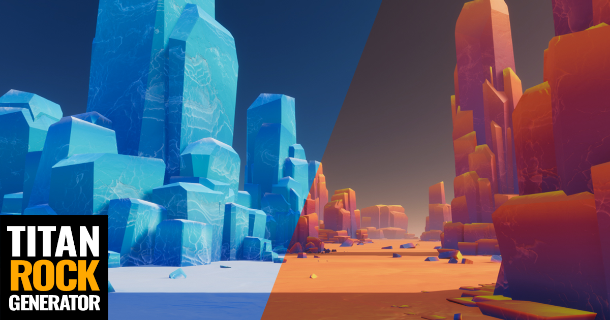 Titan Rock Generator 2025 | 建模 | Unity Asset Store