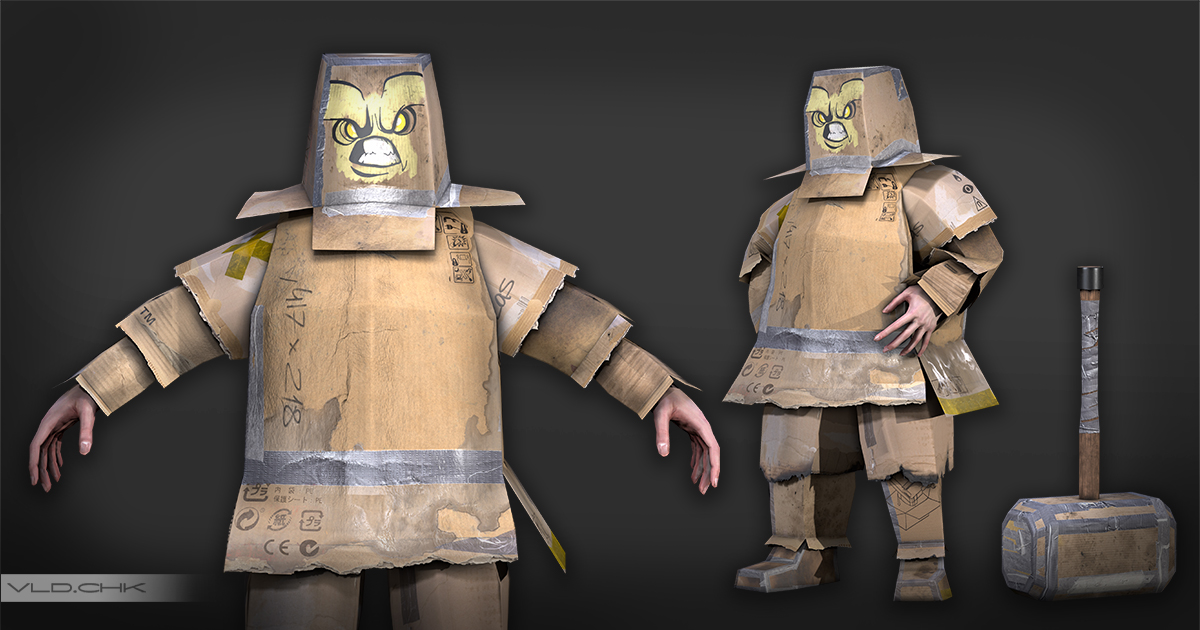 Cardboard Fat Man | Characters | Unity Asset Store Cardboard Fat Man | Characters | Unity Asset Store