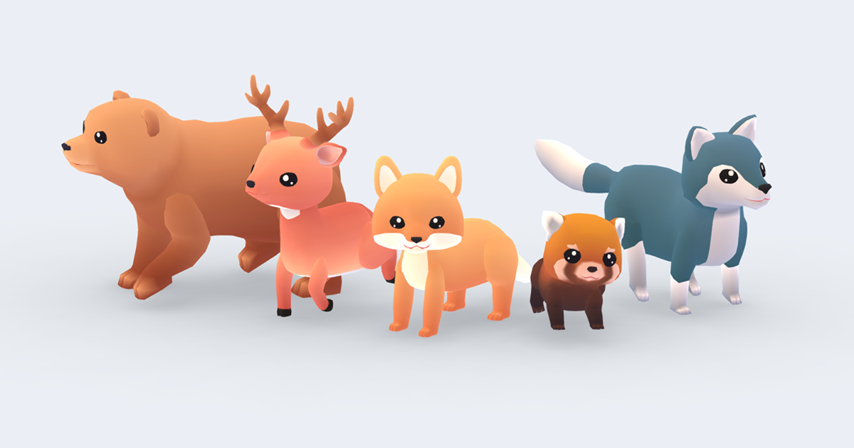 Forest Animals - Wild Series | Characters | Unity Asset Store