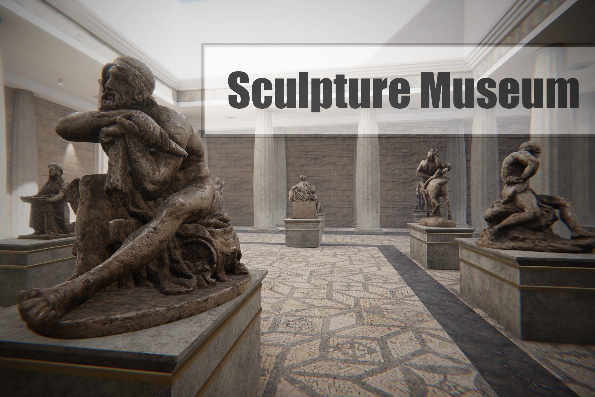 Sculpture Museum | 3D Historic | Unity Asset Store