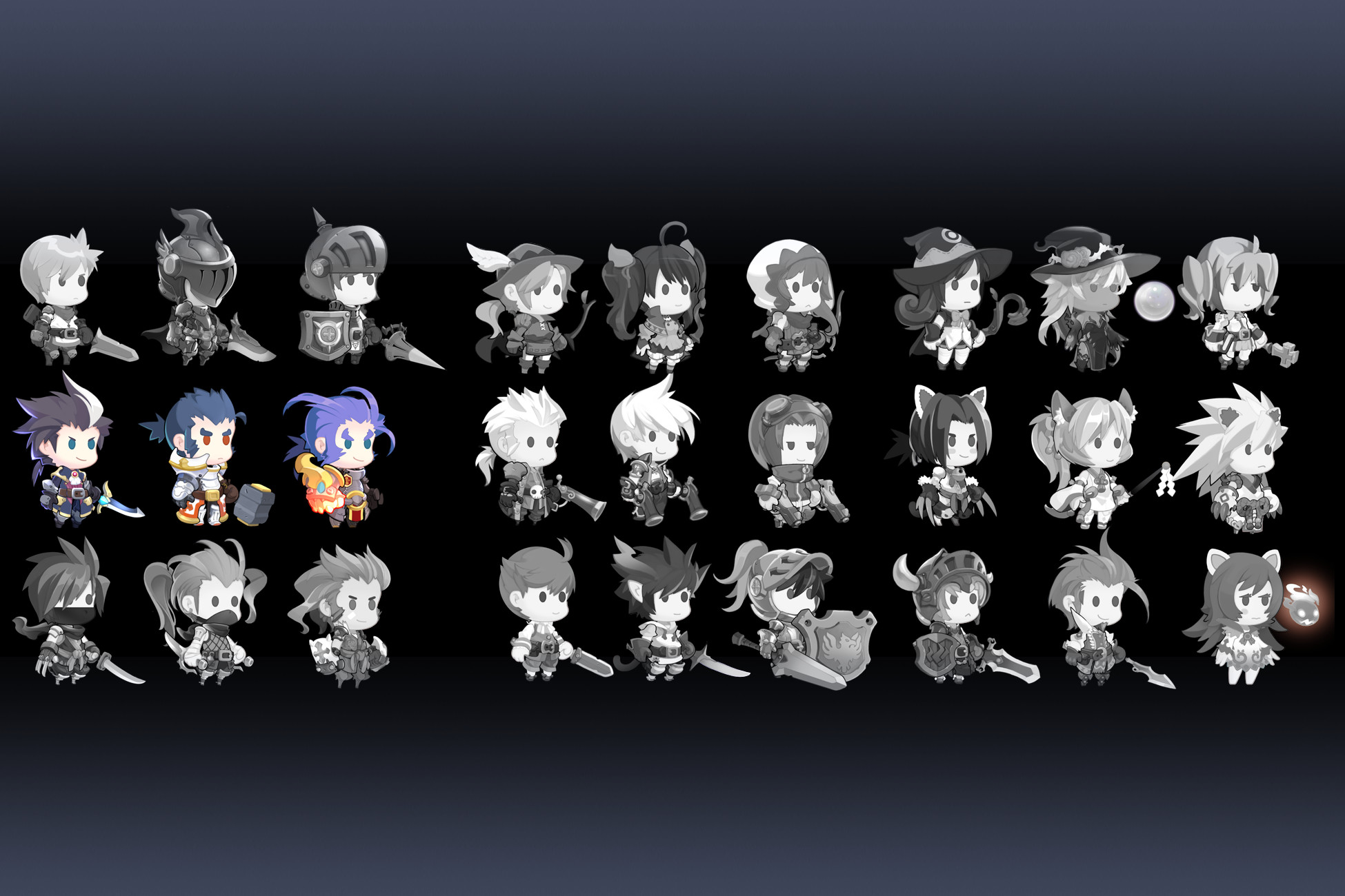 2D SD Characters For Animation Pack V.2 | 2D Characters | Unity Asset Store