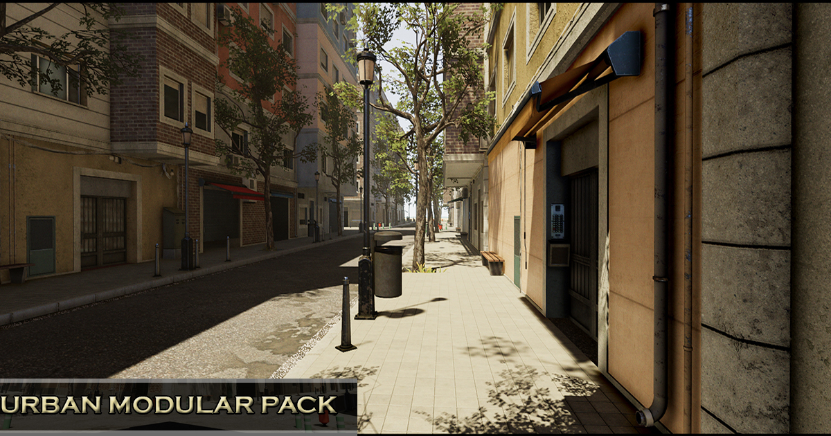 Urban Modular Pack | 3D Urban | Unity Asset Store