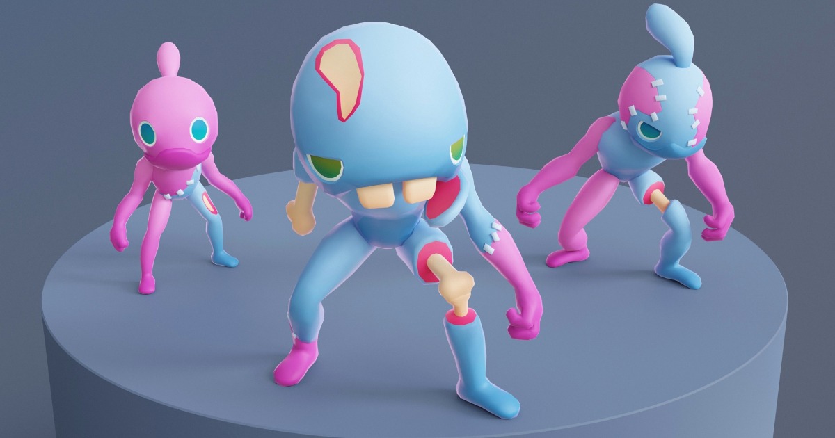 Zombie Characters - Storm | 3D Creatures | Unity Asset Store