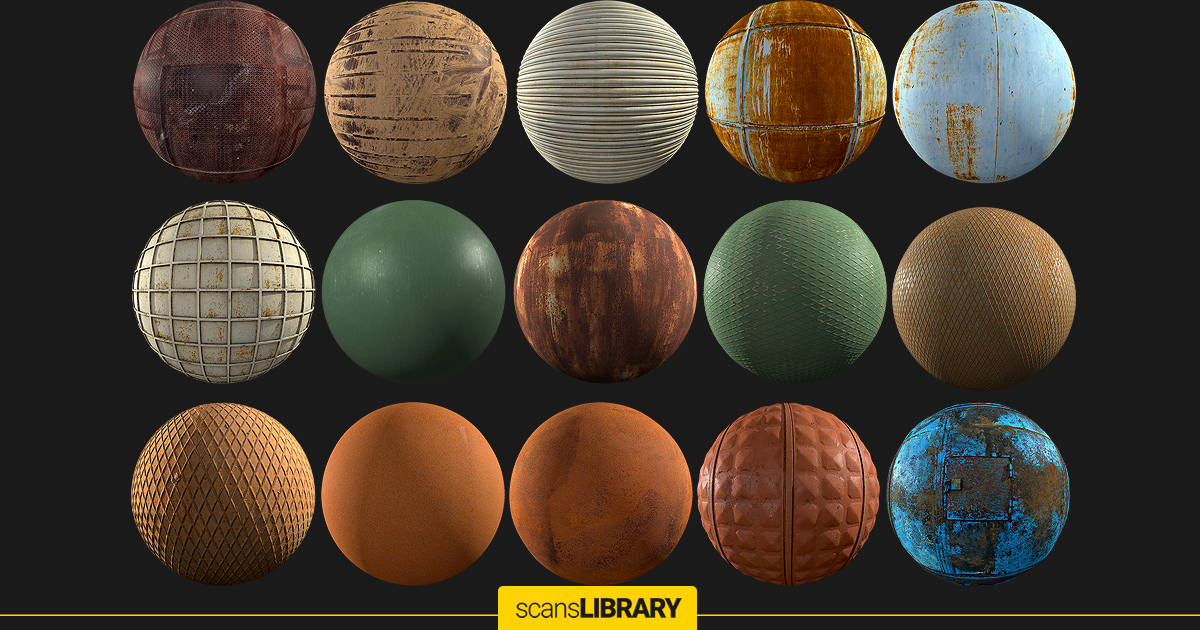 Metal Scans | 2D Textures & Materials | Unity Asset Store