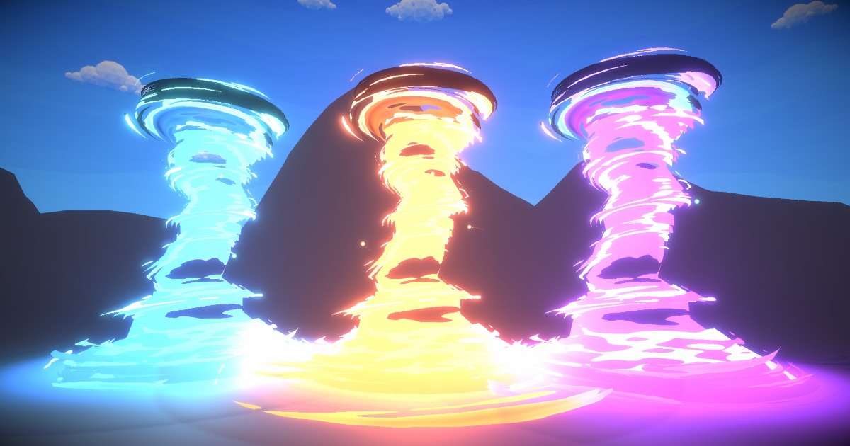 VFX Graph - Stylized Tornados - Vol. 1 | VFX | Unity Asset Store