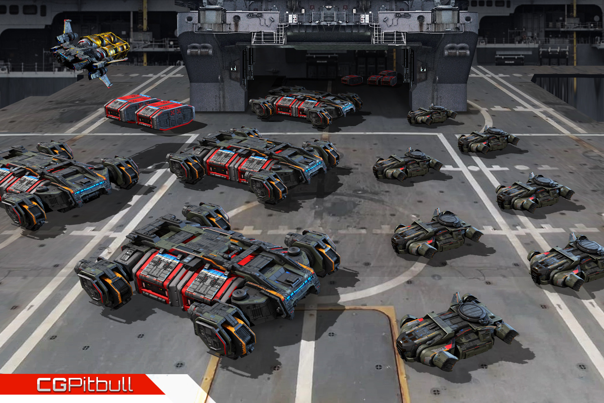 Spaceships Vol_#22 | 3D Space | Unity Asset Store