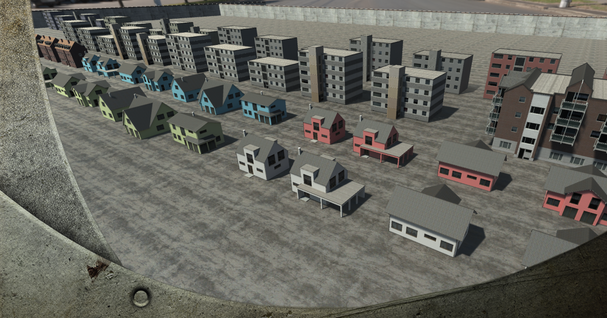 City Buildings Collection 02 HQ | 3D Urban | Unity Asset Store