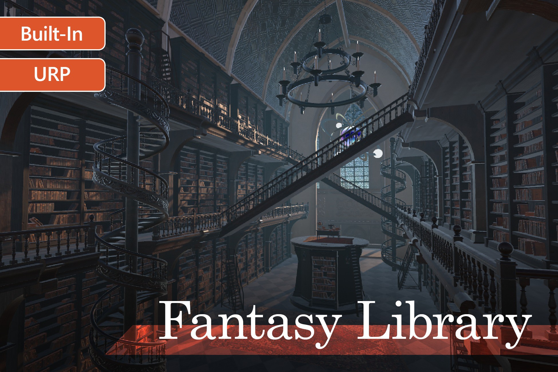 Fantasy Library 3D | 3D Fantasy | Unity Asset Store