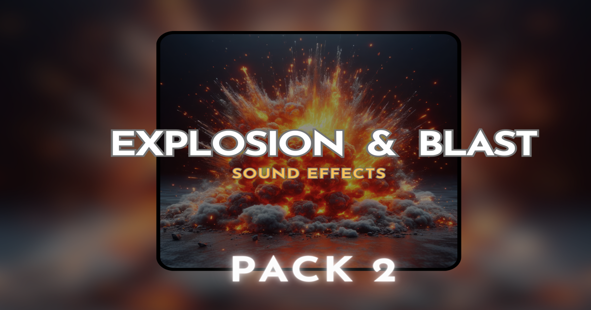 EXPLOSION & BLAST PACK 2 | Weapons Sound FX | Unity Asset Store