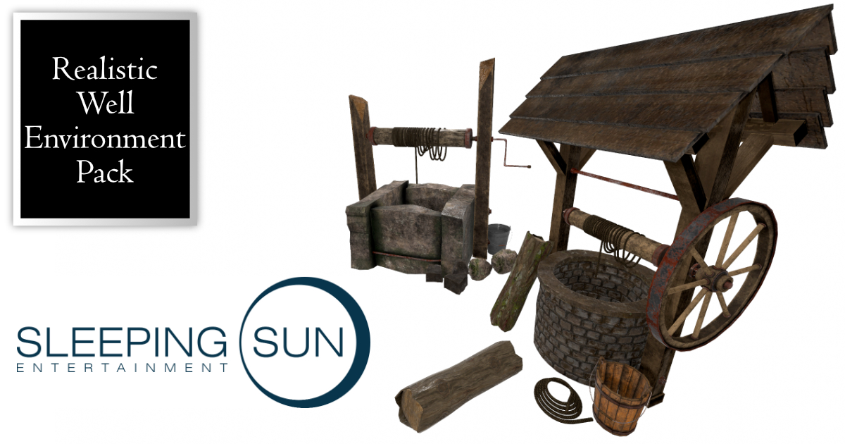Realistic Well Environment Pack | 3D Props | Unity Asset Store