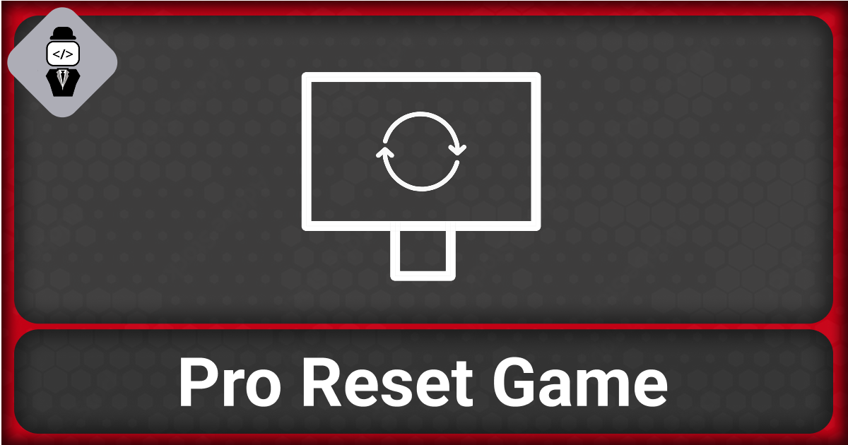 Pro Reset Game | Utilities Tools | Unity Asset Store