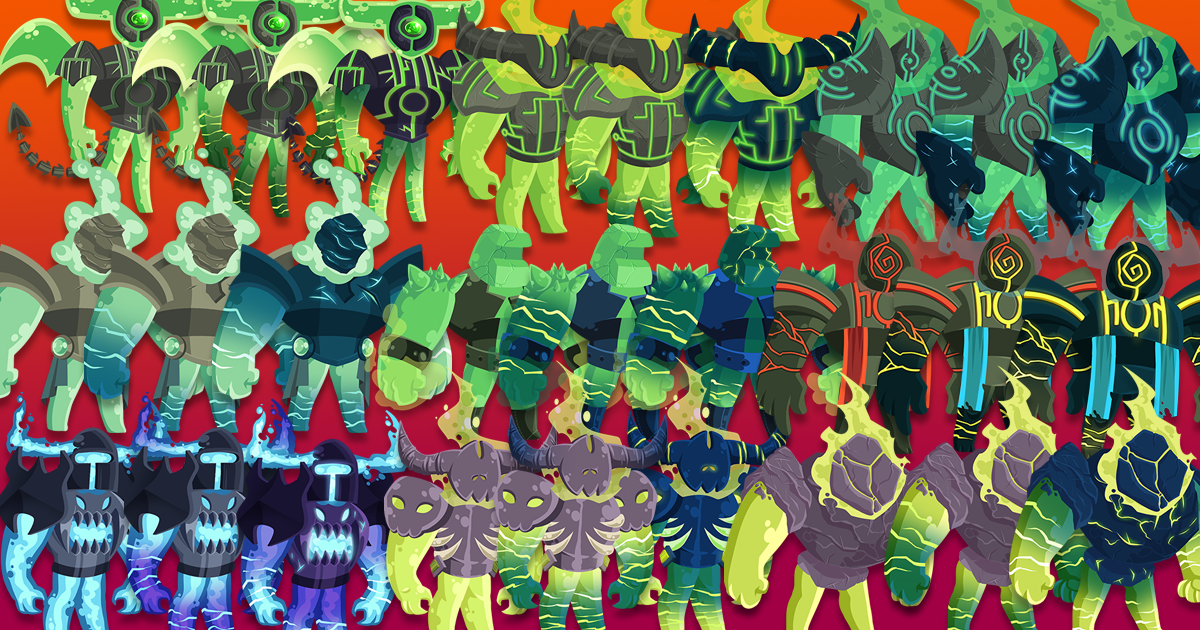 2D Cool Monster Pack | 2D Characters | Unity Asset Store