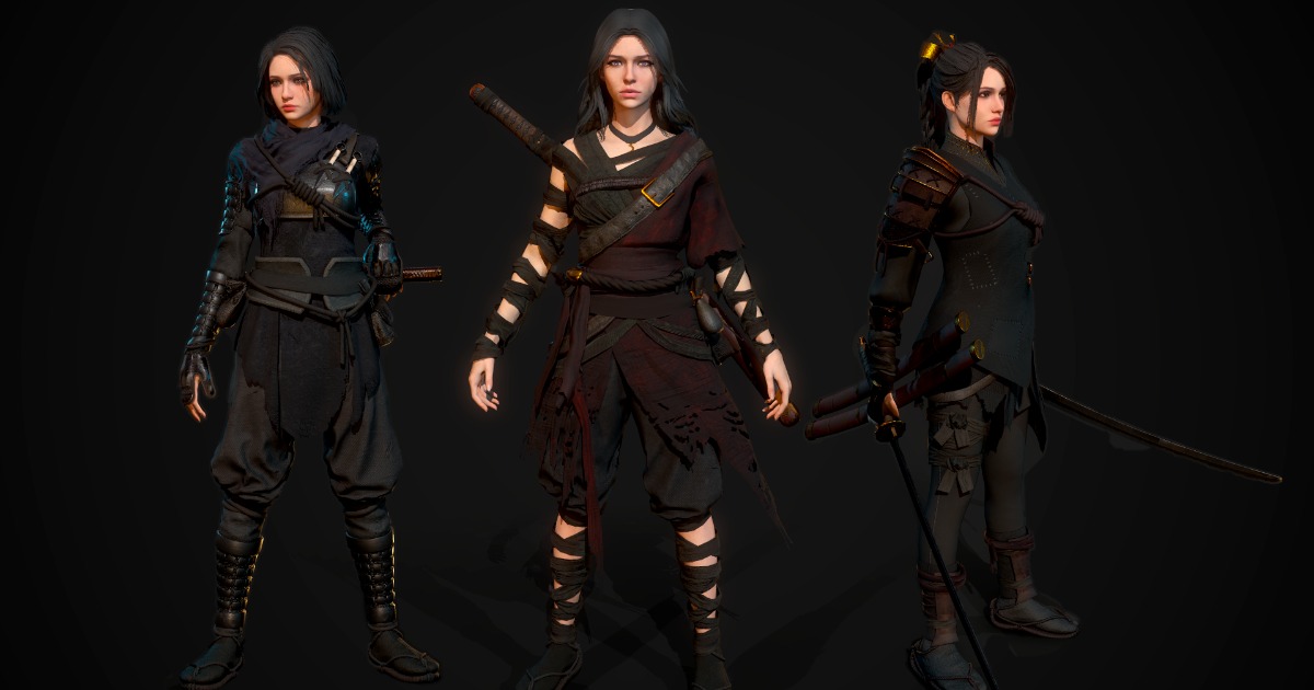JapaneseFantasyPack_N1 | Characters | Unity Asset Store
