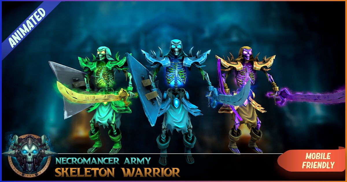 Necromancer Army - Skeleton Warrior | Characters | Unity Asset Store