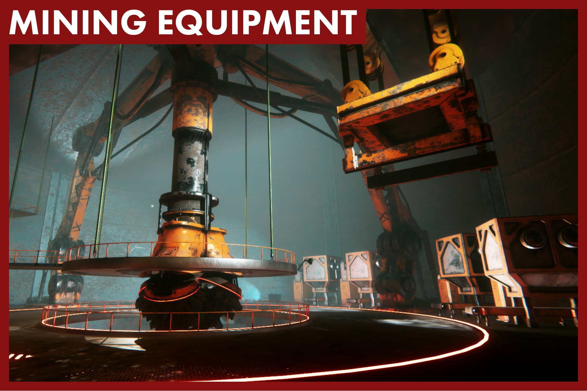 Industrial Mining Equipment | 3D 공장 | Unity Asset Store