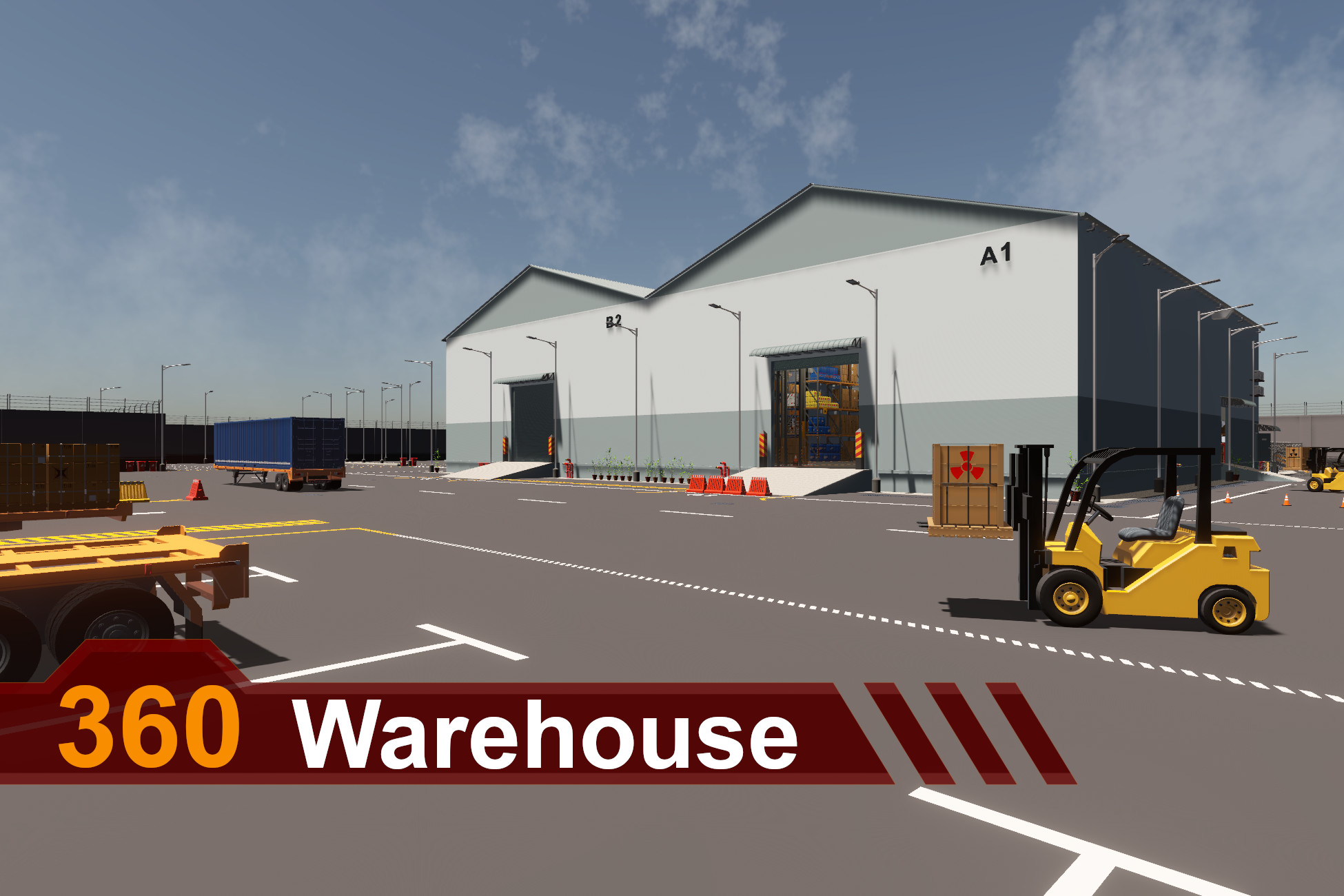 360 Warehouse 3d Environments Unity Asset Store