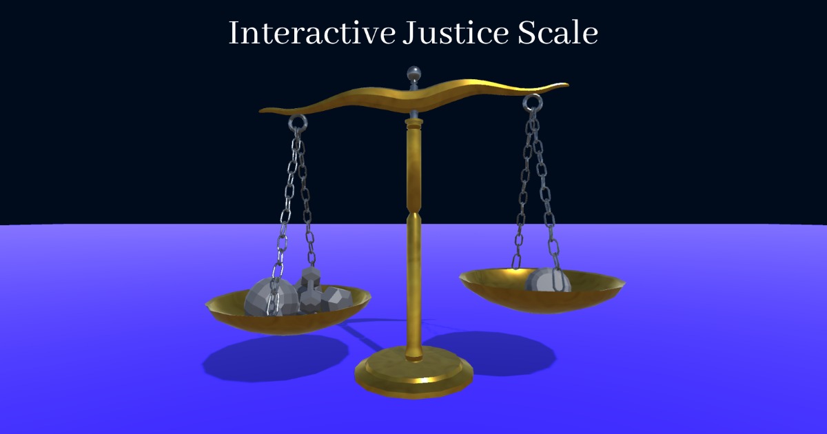 Interactive Justice Scale | Physics | Unity Asset Store