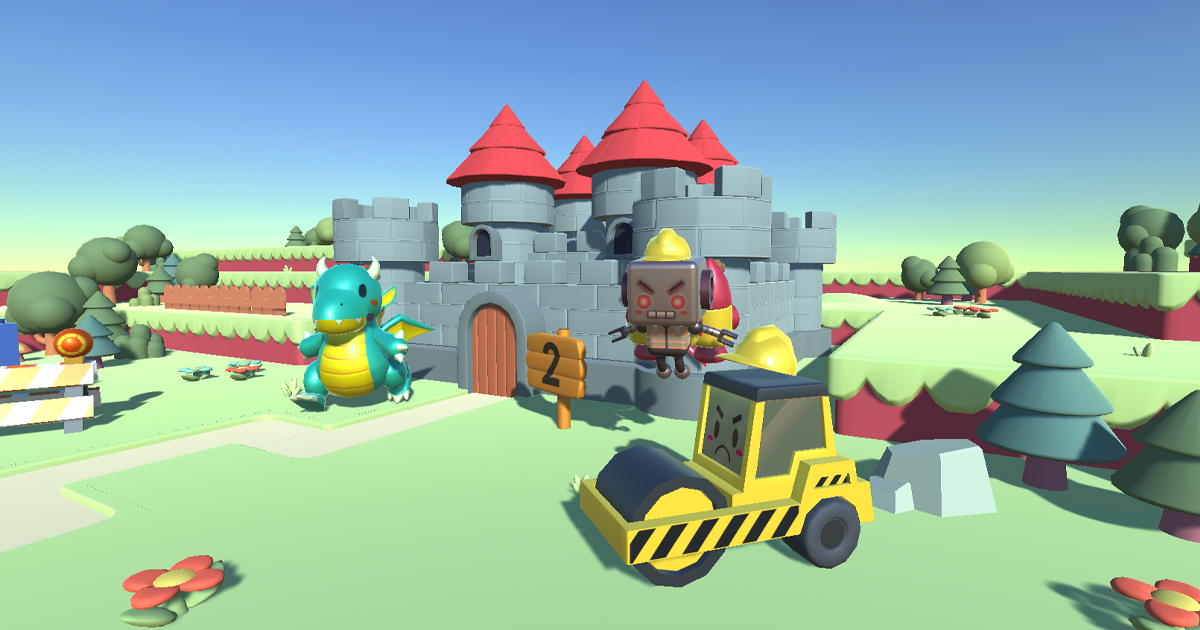 Cartoon Toyland Pack | 3D Environments | Unity Asset Store