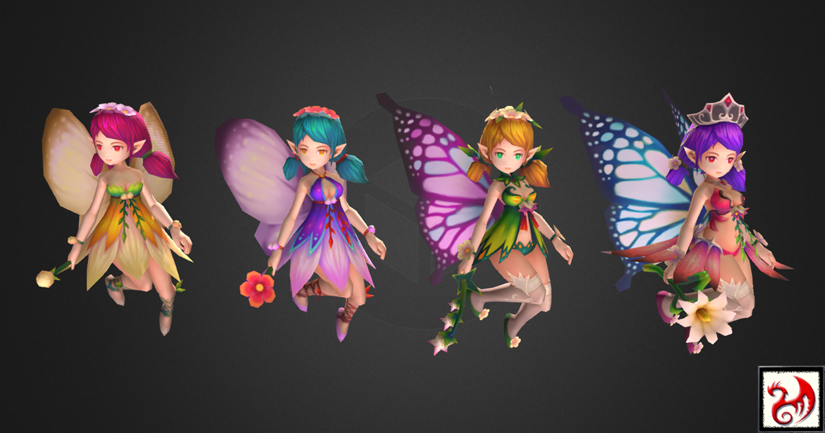 FairyA | 3D Creatures | Unity Asset Store