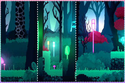 Fantasy Forest | 2.5D Pixel-Art | Game Content Shopper – Unity Asset ...