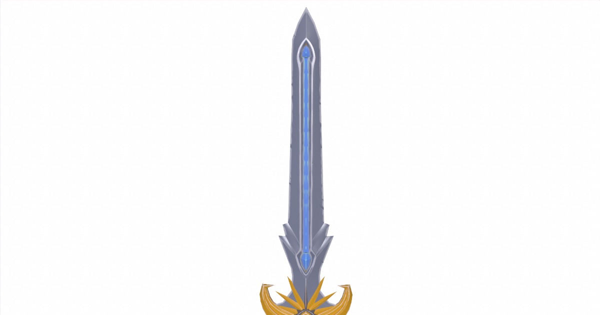 Low poly stylized sword 2 | 3D 무기 | Unity Asset Store