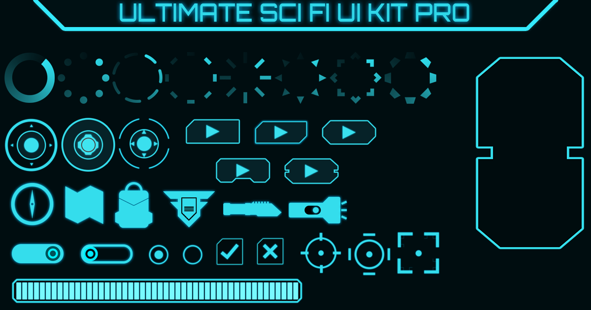 Ultimate Sci-Fi UI Kit Pro | 2D GUI | Unity Asset Store