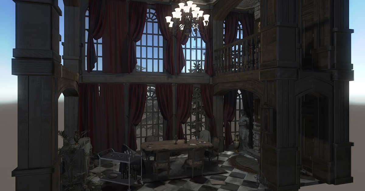 Classic Mansion | 3D Interior | Unity Asset Store