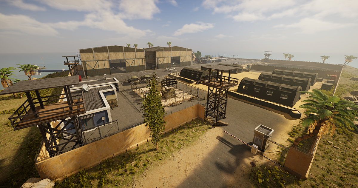 Military Island | 3D Environments | Unity Asset Store