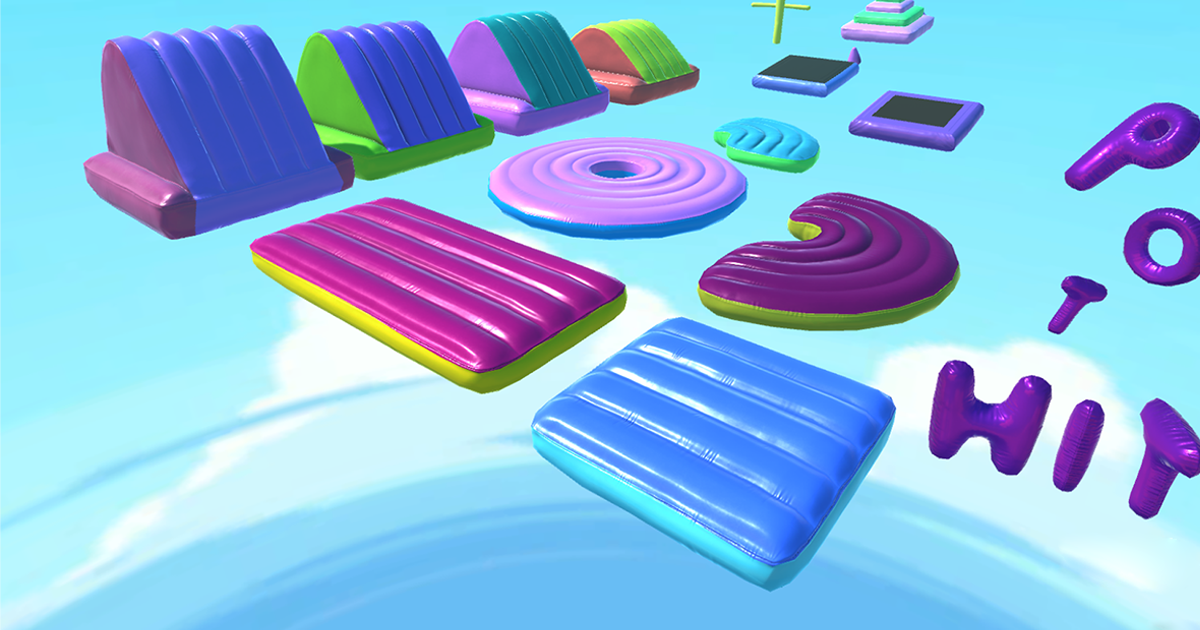 Inflatables Pack | 3D 주변환경 | Unity Asset Store