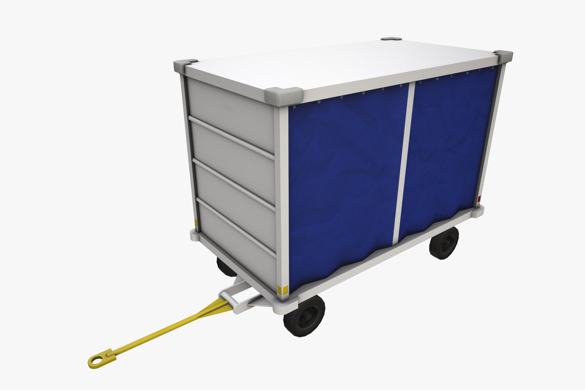 Airport Baggage Cart (438) | 3D Land | Unity Asset Store
