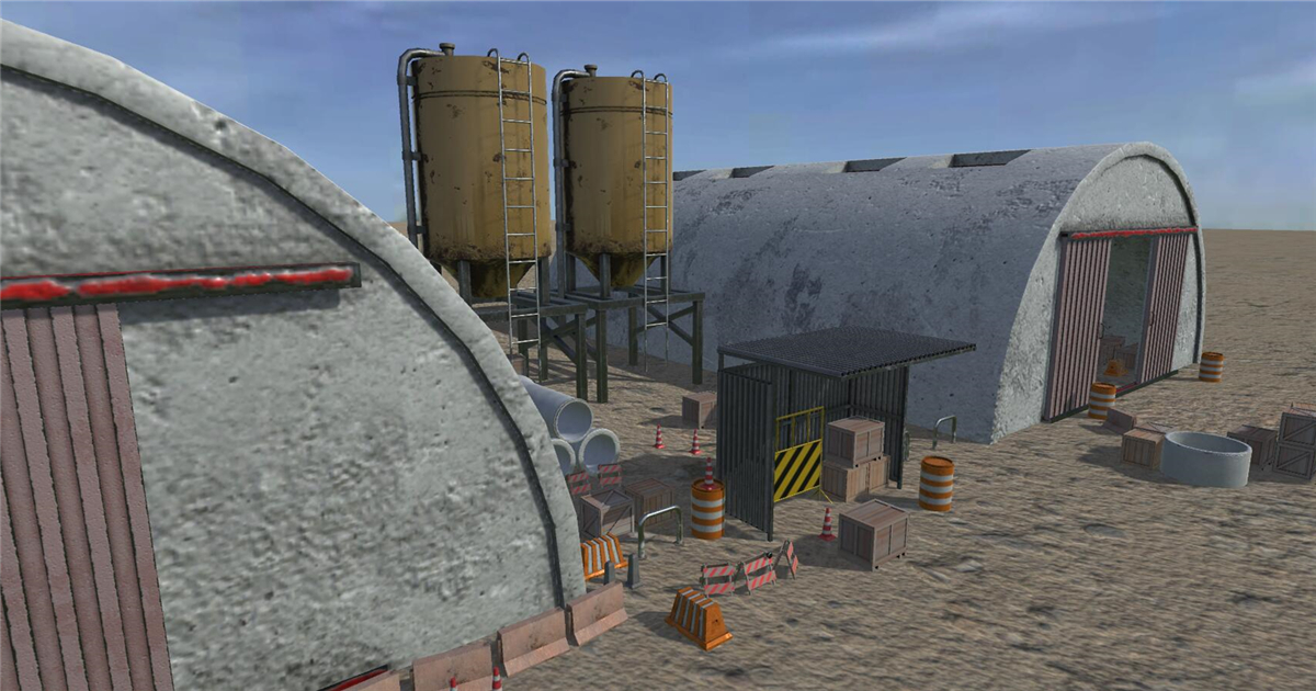 Industrial warehouse | 3D Industrial | Unity Asset Store