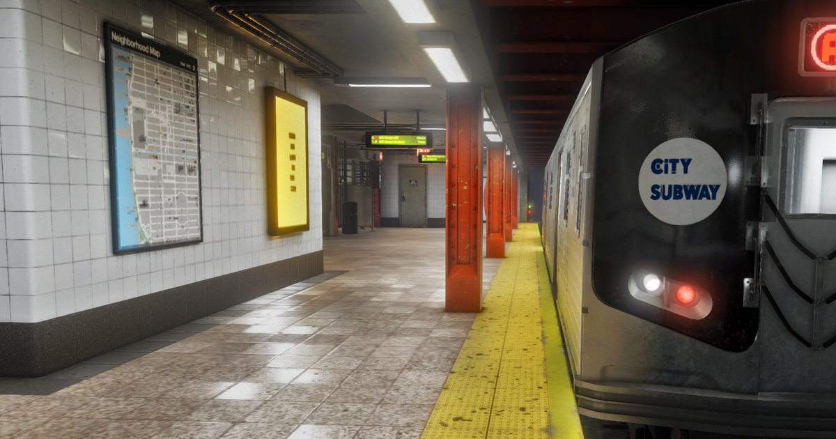 City Subway - Collection | 3D Environments | Unity Asset Store