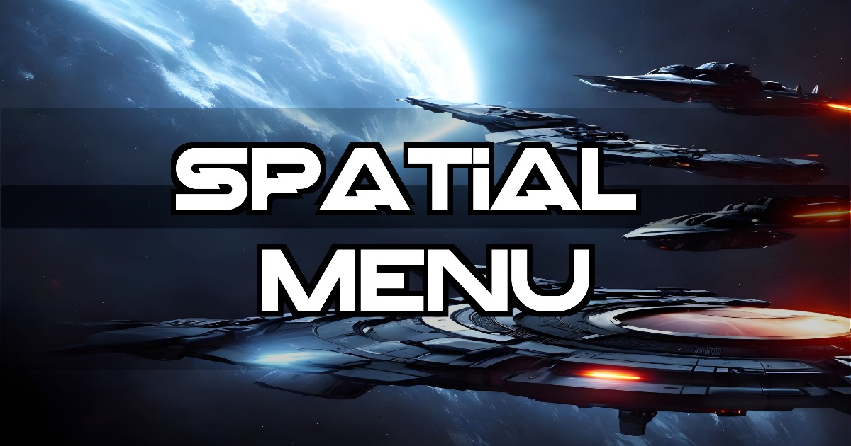 Spatial Main Menu | 2D GUI | Unity Asset Store