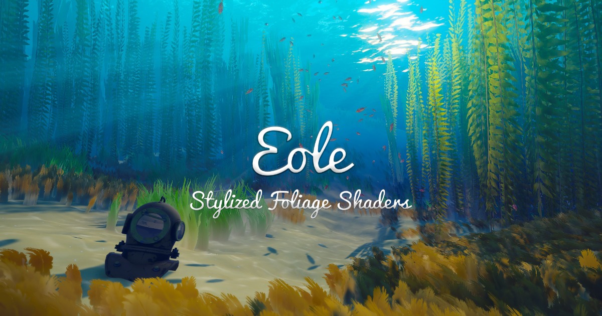 Eole - Stylized foliage shaders | VFX Shaders | Unity Asset Store